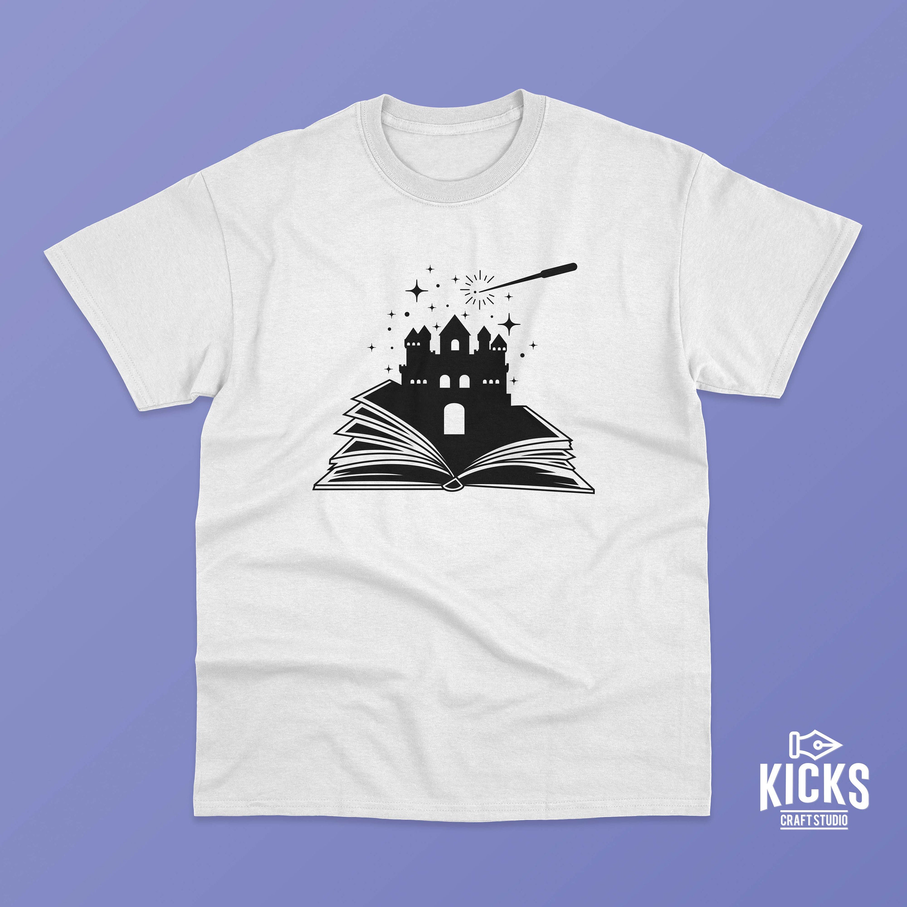 Wizard Book Svg, Magic Wand Svg, Magic Book Svg, Castle Skyline Svg ...