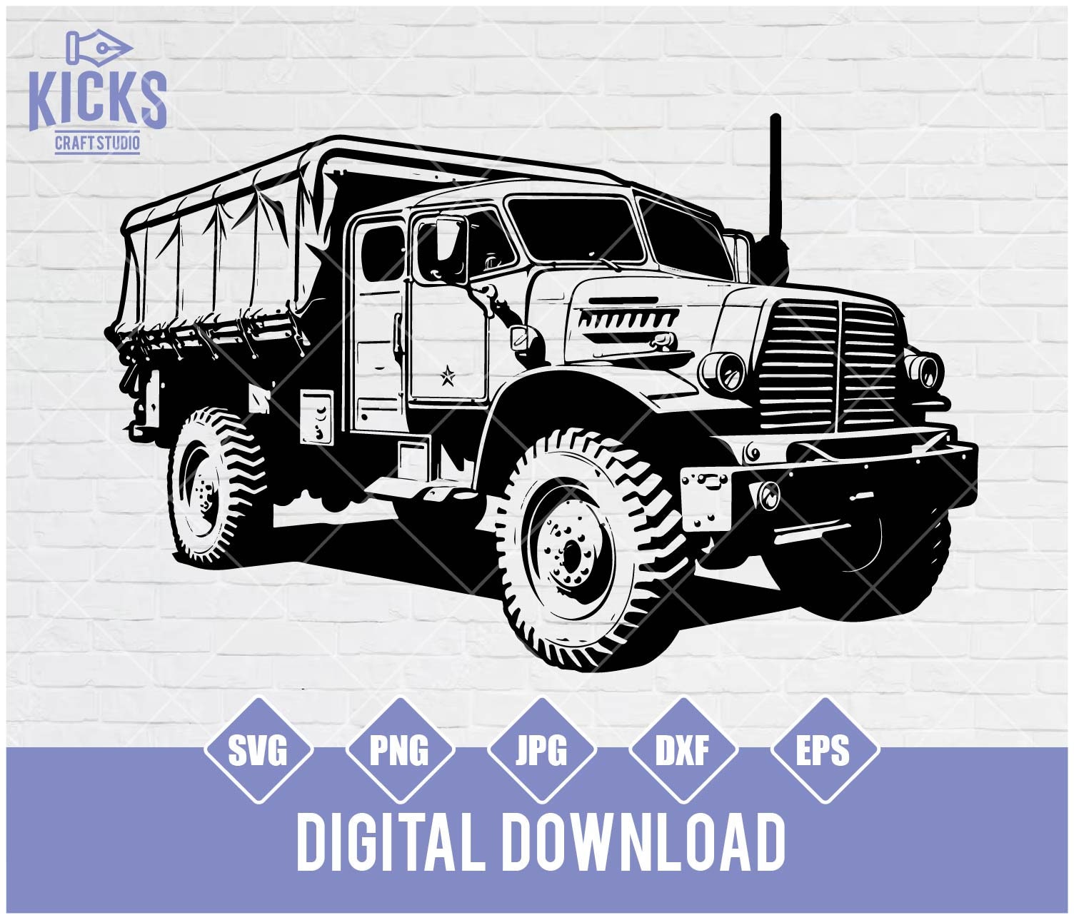 REO Army Truck Vector, File Svg Army Truck SVG, Military SVG, Soldier ...