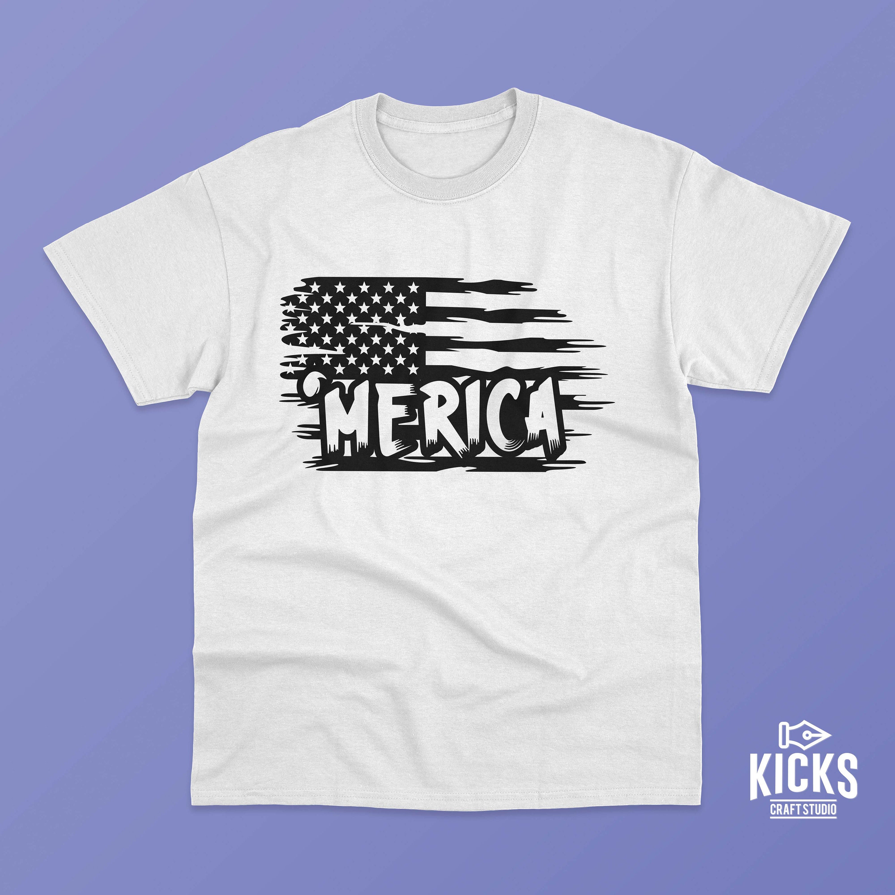 Merica Svg, 4th of July Svg, Independence Day Svg, Distressed American ...