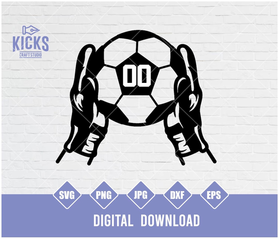 Personalized Number, Goalkeeper Svg, Goalkeeper Gloves Svg, Soccer Svg ...