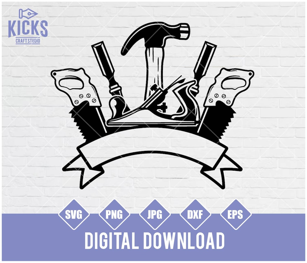 Carpenter SVG, Carpentry Tools SVG, Workshop SVG, Builder Svg, Repair ...