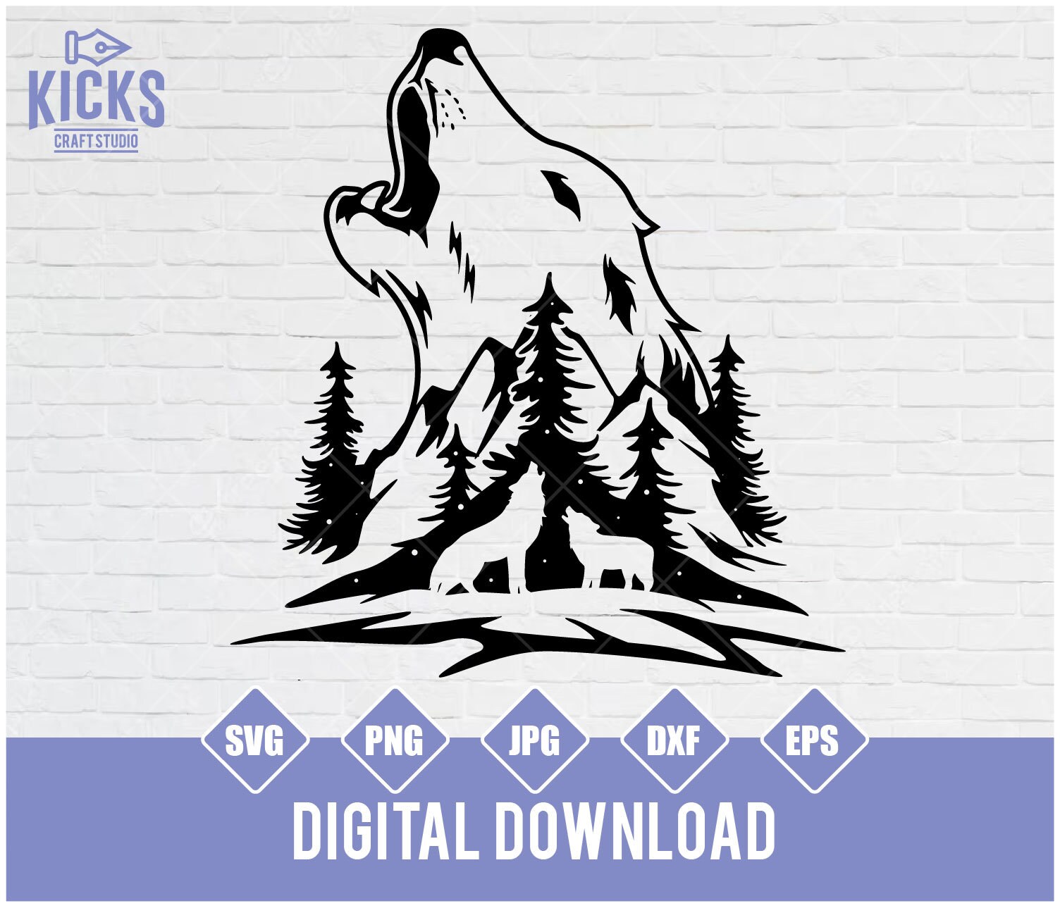 Howling Wolf Svg, Wolf Howl Svg, Mountain Wolf Svg, Wolf Pack Svg, Wolf Svg, Howling Wolf Shirt ...