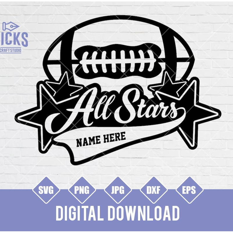 Football Svg - Etsy