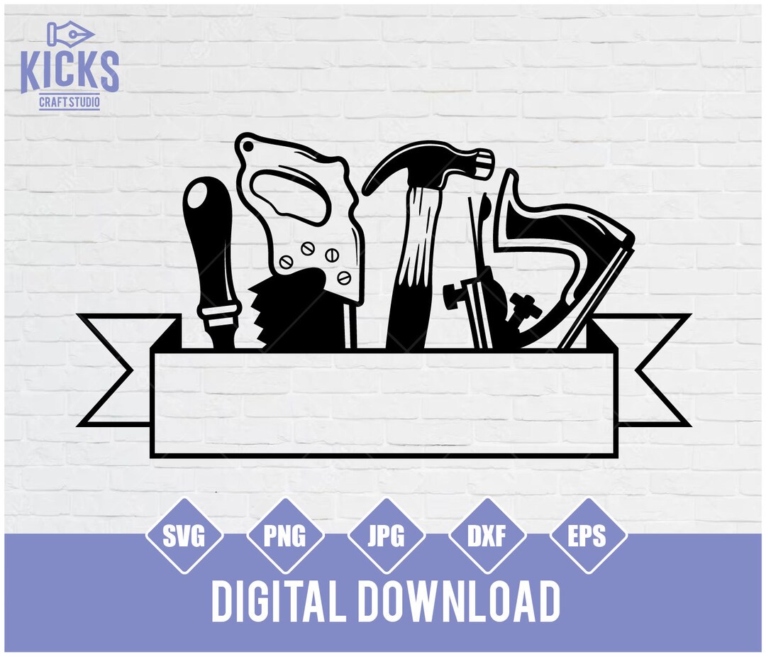 Carpenter SVG, Carpentry Tools SVG, Workshop SVG, Builder Svg, Repair ...