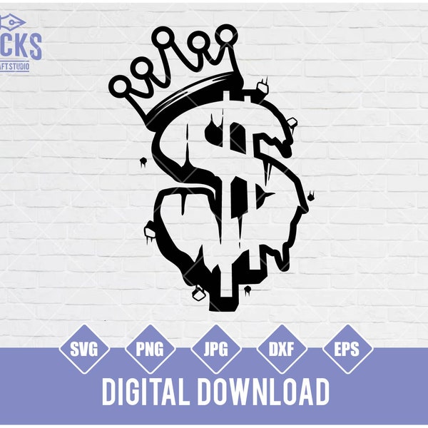 Dollar Sign Svg - Etsy