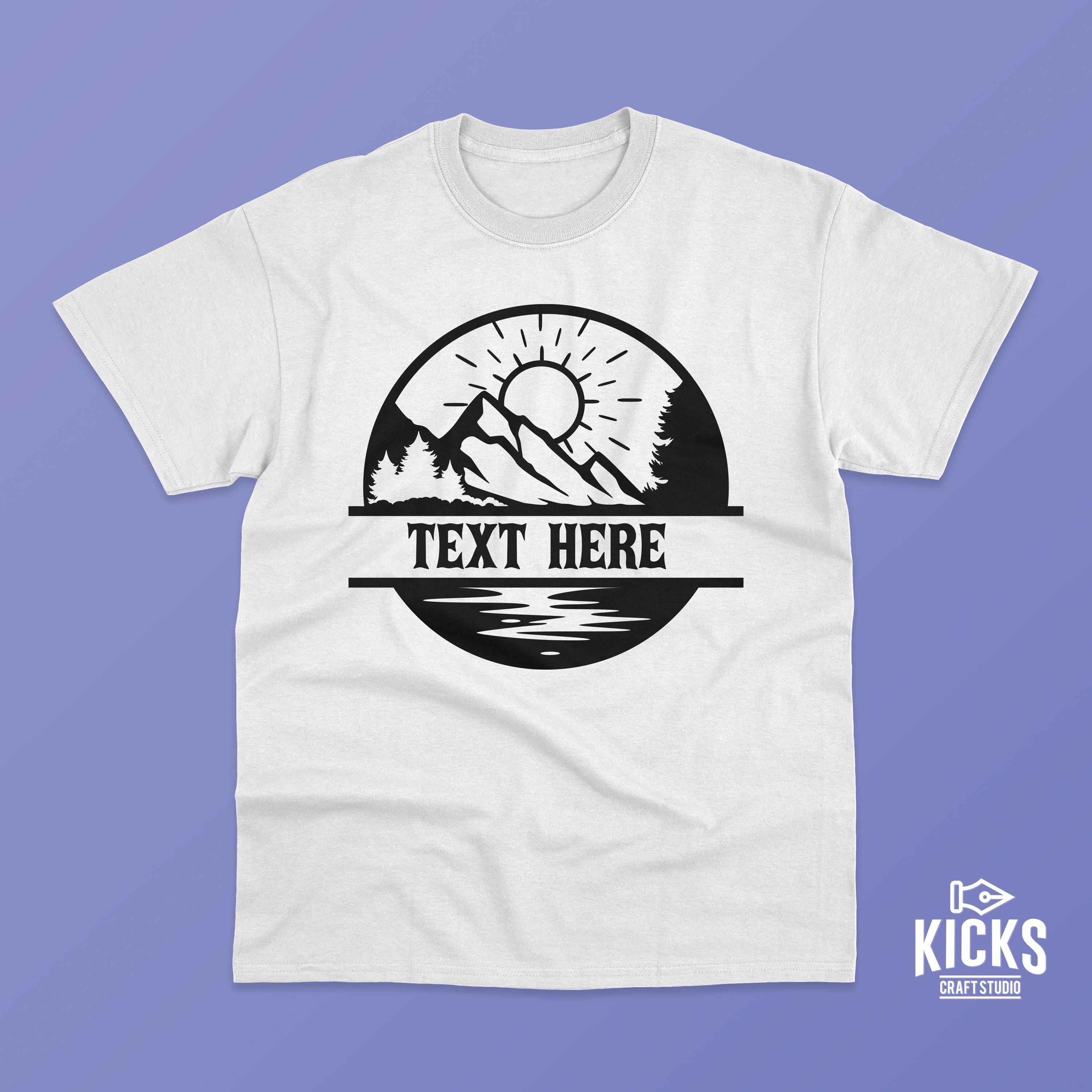 Mountain Scene SVG: Adventure Landscape Cut Files (digital Download) - Etsy