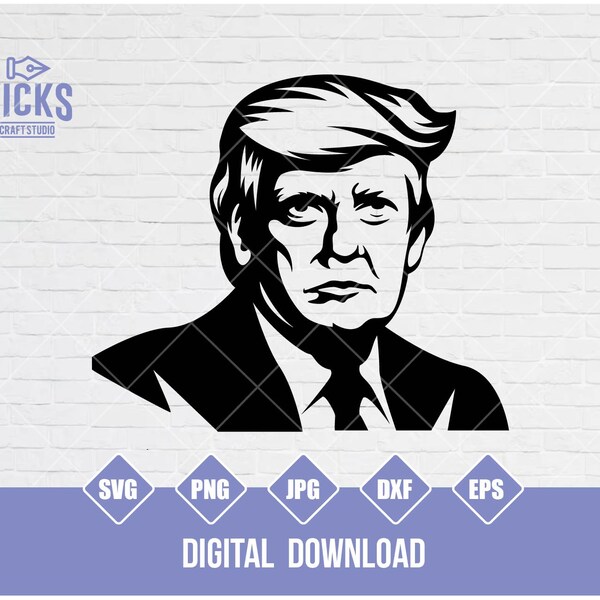 Donald Trump Svg Design - Etsy