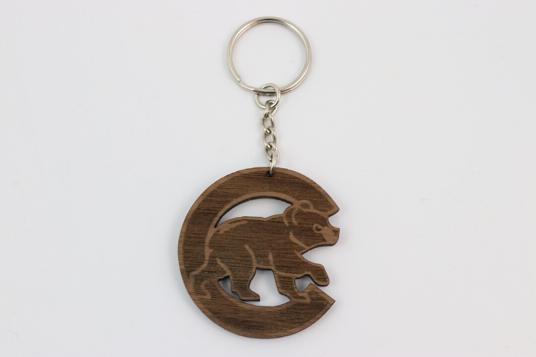 Chicago Cubs Keychain - Etsy