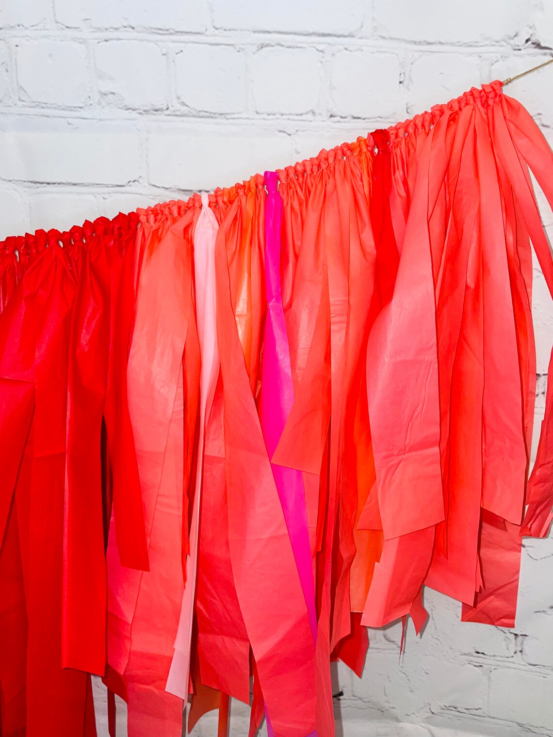 Mini Fringe, Streamer Backdrop, Garland, Birthday Garland, Valentines ...