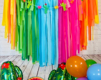 Fiesta Streamer Backdrop - Etsy