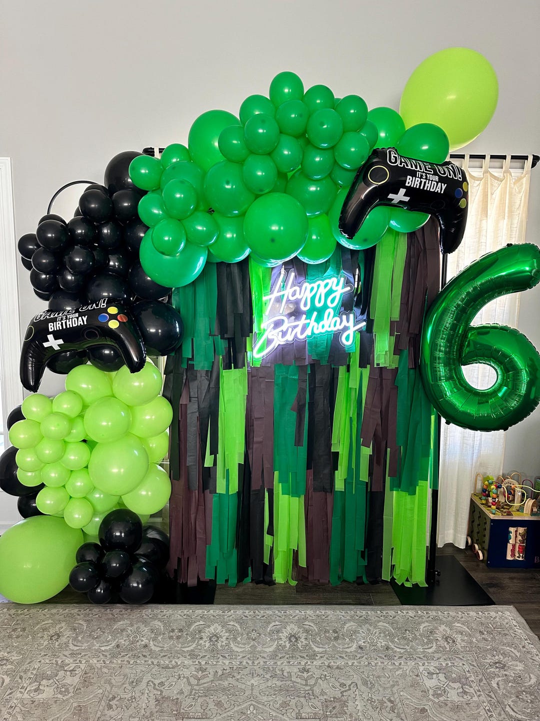 Jungle Backdrop, Gaming Backdrop, Birthday, Streamer Backdrop, Photo ...