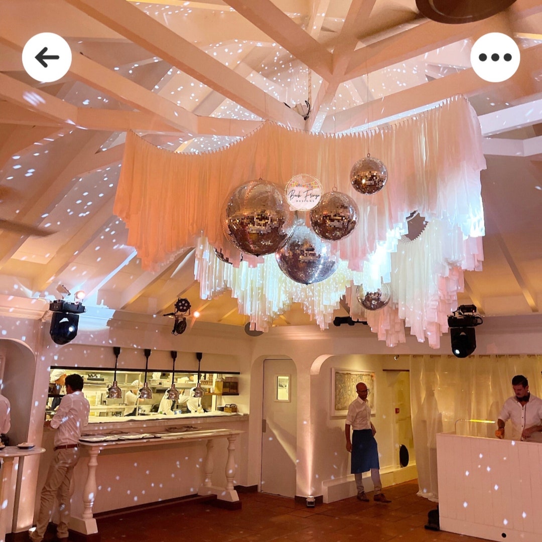 CUSTOM Ceiling Aerials, Ceiling Installation, Ceiling Fringe, Ceiling ...