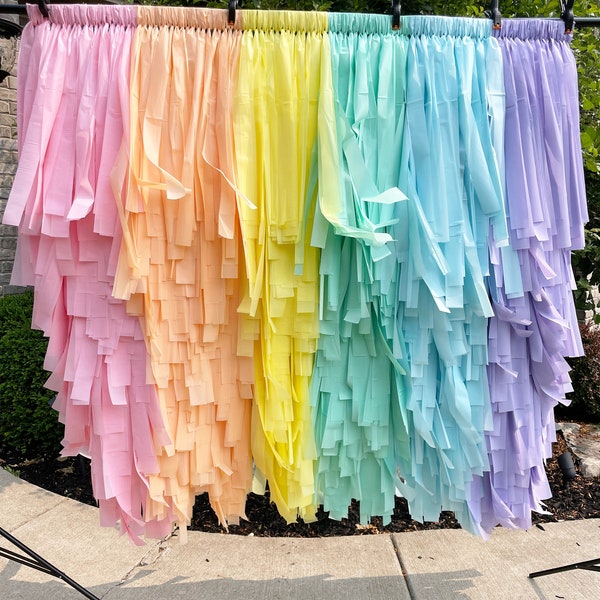 Rainbow Streamer - Etsy