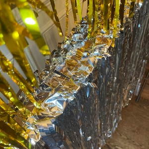 CUSTOM Tinsel Ceiling Aerials, Ceiling Installations, Ceiling Fringes ...