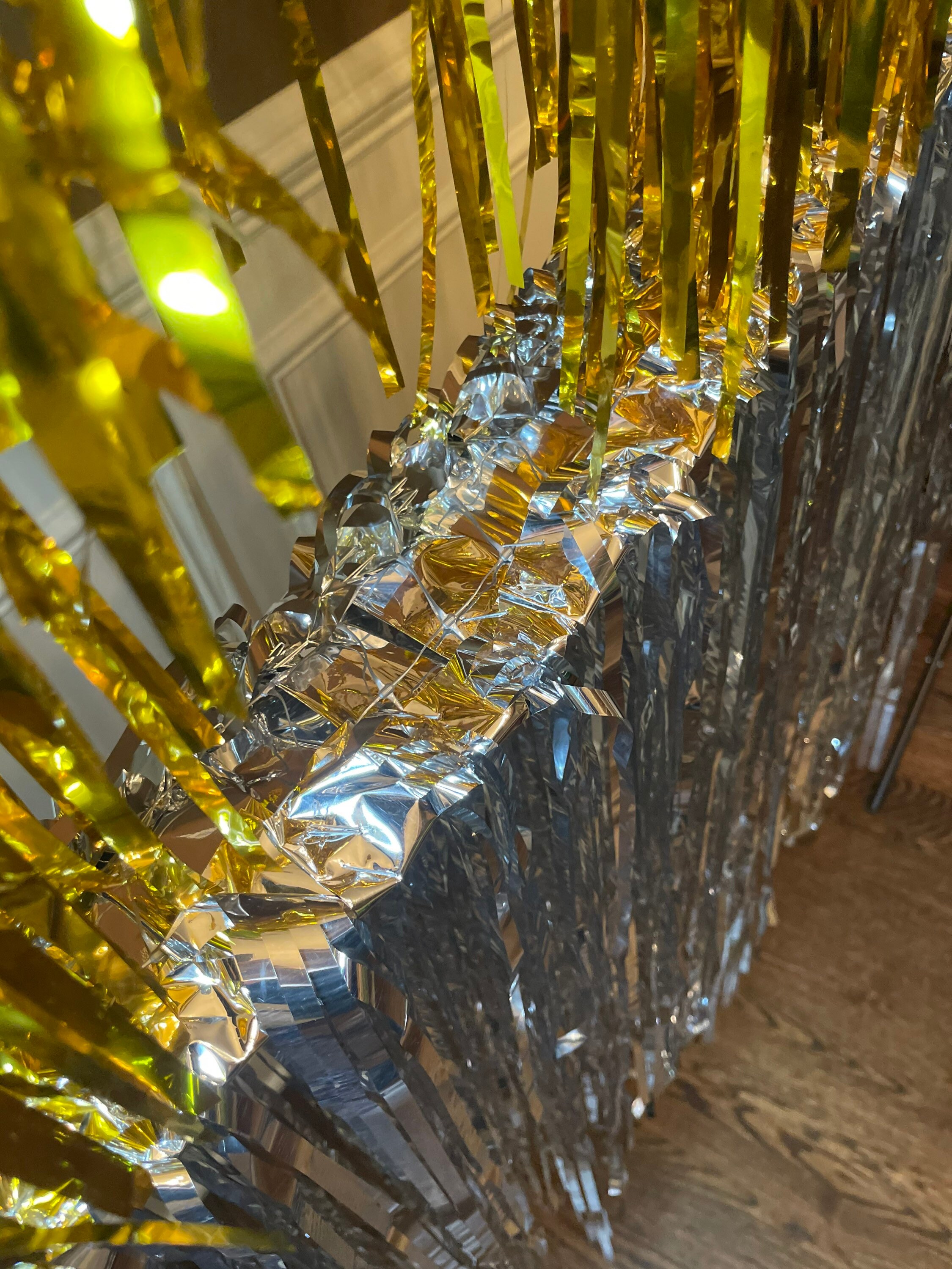 CUSTOM Tinsel Ceiling Aerials, Ceiling Installations, Ceiling Fringes ...
