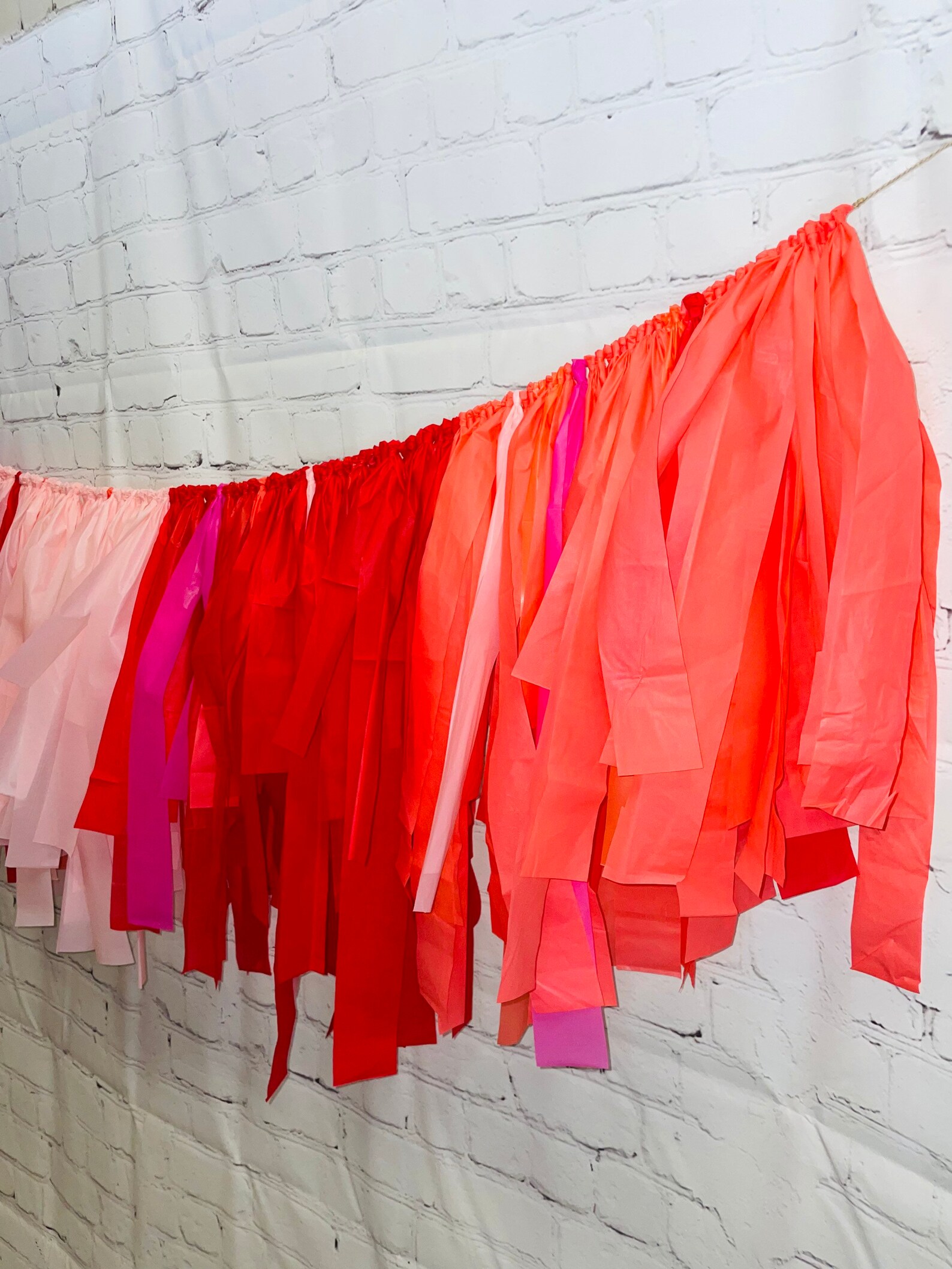 Mini Fringe, Streamer Backdrop, Garland, Birthday Garland, Valentines ...