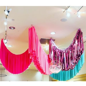 CUSTOM Ceiling Aerials, Ceiling Installation, Ceiling Fringe, Ceiling ...