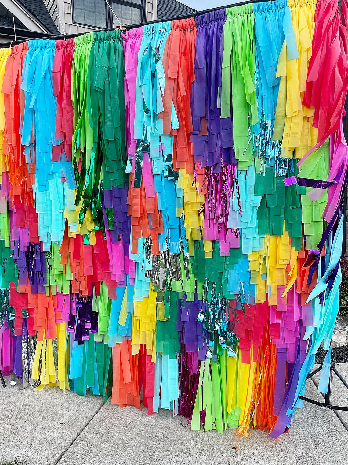 Fiesta Backdrop, Fringe Wall, Fringe Backdrop, Cinco De Mayo, Streamers ...