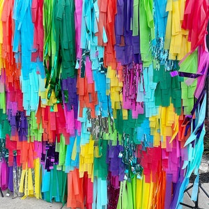 Fiesta Backdrop, Fringe Wall, Fringe Backdrop, Cinco De Mayo, Streamers ...