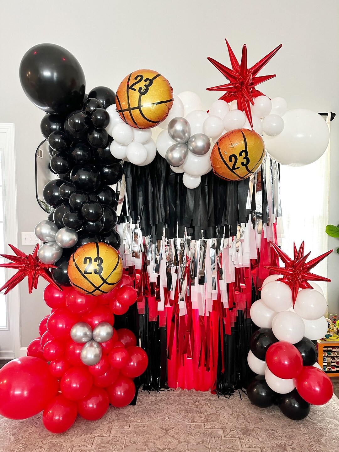 Graduation Backdrop, Sports, Streamer Backdrop, Streamer Wall ...