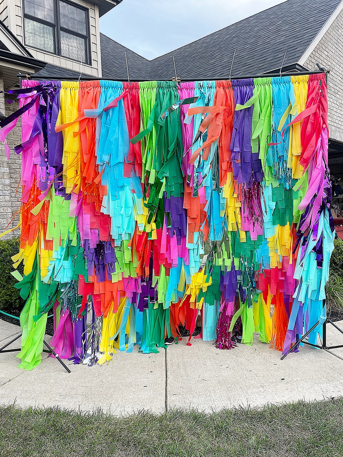 Fiesta Backdrop, Fringe Wall, Fringe Backdrop, Cinco De Mayo, Streamers ...