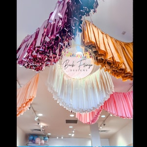CUSTOM Ceiling Aerials, Ceiling Installation, Ceiling Fringe, Ceiling ...