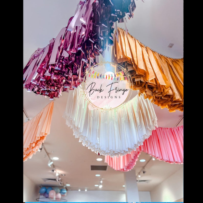 CUSTOM Ceiling Aerials, Ceiling Installation, Ceiling Fringe, Ceiling ...
