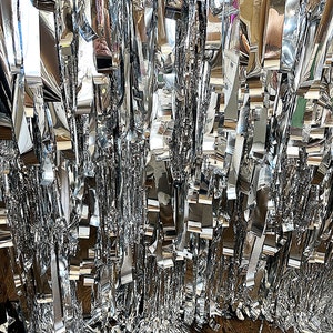 Ultimate Disco Wall Backdrop, Streamer Backdrop, Streamer Wall, Shimmer ...