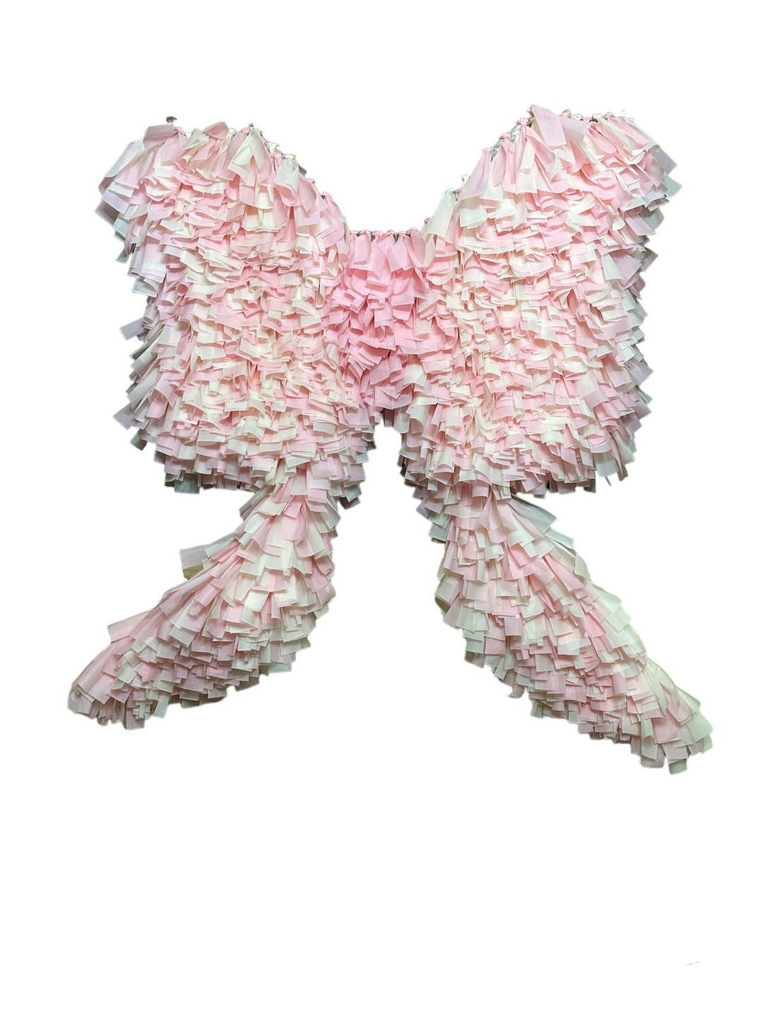 Bow Fringe, Bow Backdrop, Streamer Fringe, Wedding, Baby Shower ...