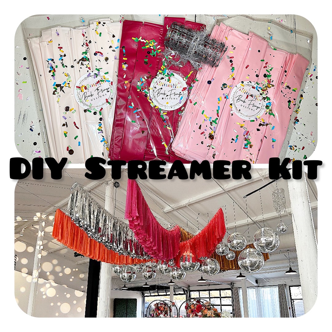 DIY Aerial Streamer Kit, Ceiling Aerials, Ceiling Installation, Ceiling ...