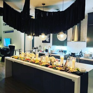 CUSTOM Tinsel Ceiling Aerials, Ceiling Installations, Ceiling Fringes ...