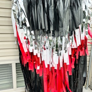 Graduation Backdrop, Sports, Streamer Backdrop, Streamer Wall ...