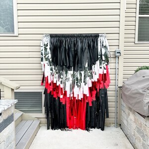 Graduation Backdrop, Sports, Streamer Backdrop, Streamer Wall ...