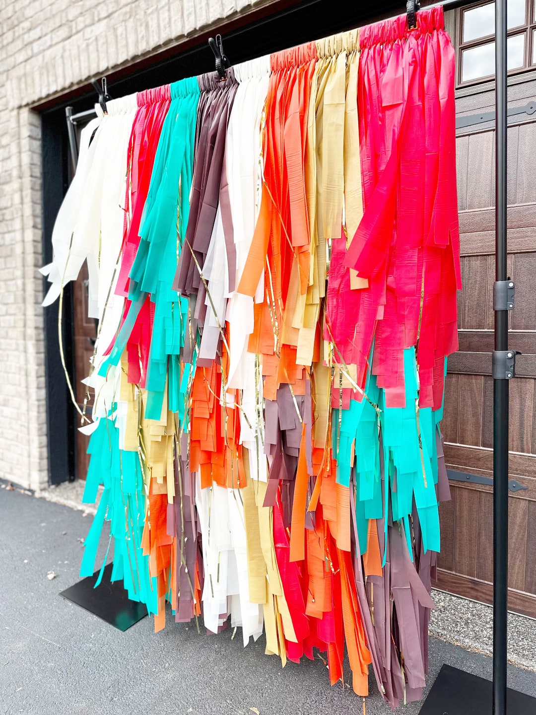 Thanksgiving Backdrop, Party Backdrop, Streamer Wall, Photo Wall ...