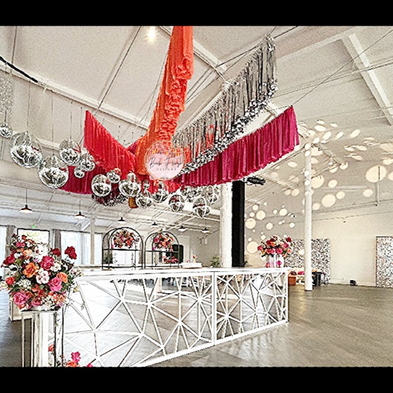CUSTOM Ceiling Aerials, Ceiling Installation, Ceiling Fringe, Ceiling ...