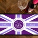 Queens Platinum Jubilee Purple Union Jack Flag Bar Runner Mat - Etsy UK