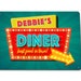 Personalised Retro Diner Sign Printed Metal Sign A4 American Diner Sign ...