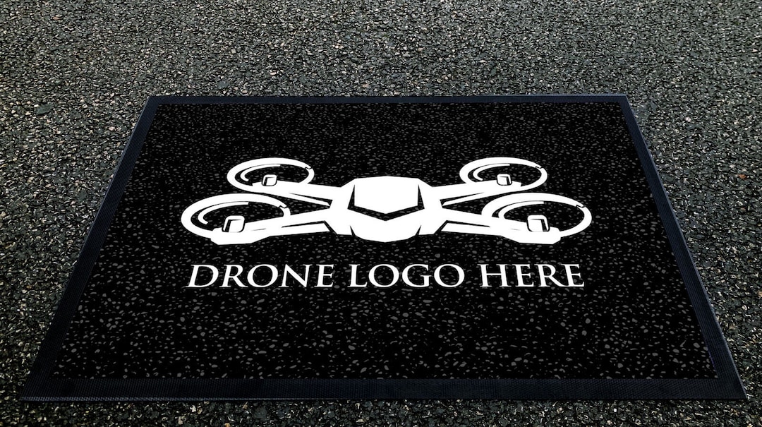 Personalised Logo Drone Landing Pad - Portable Mat for Any Drones, DJI ...