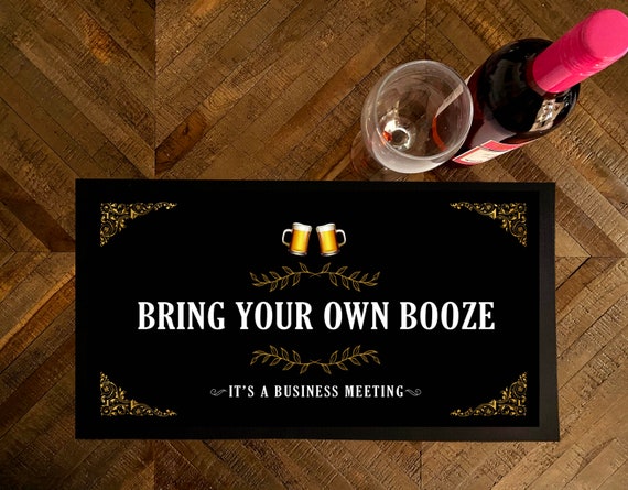 Bar Runner Bring Your Own Booze Business Meeting Beer Bar | Etsy