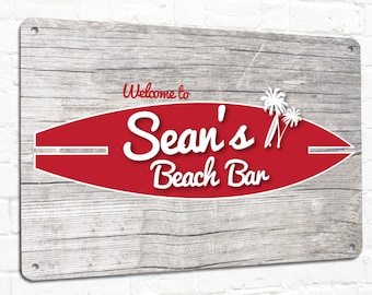 Beach Bar Sign - Etsy UK