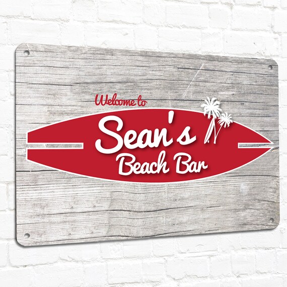 Beach Signs Home Bar Honey Dew Gifts No Working During Drinking Hours,