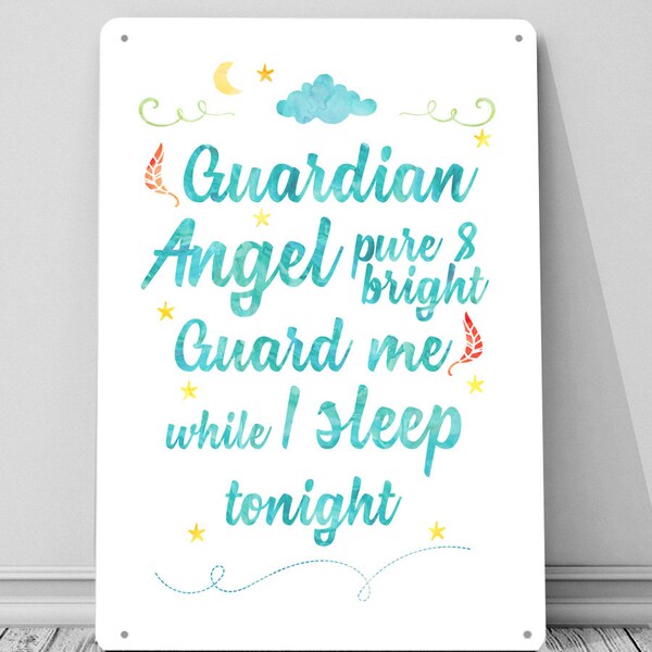 Cute Guardian Angel Sign - Etsy