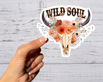 Wild Soul Sticker - Etsy