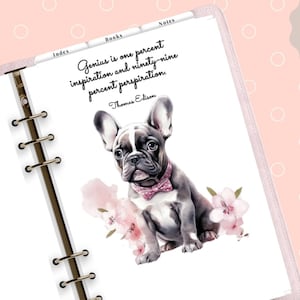 Printable Planner Planner Dashboard, Cute Doggie Planner Dashboards, 3 ...
