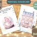 Winter Wonderland Dashboard Planner Printable Bundle - Instant Download ...