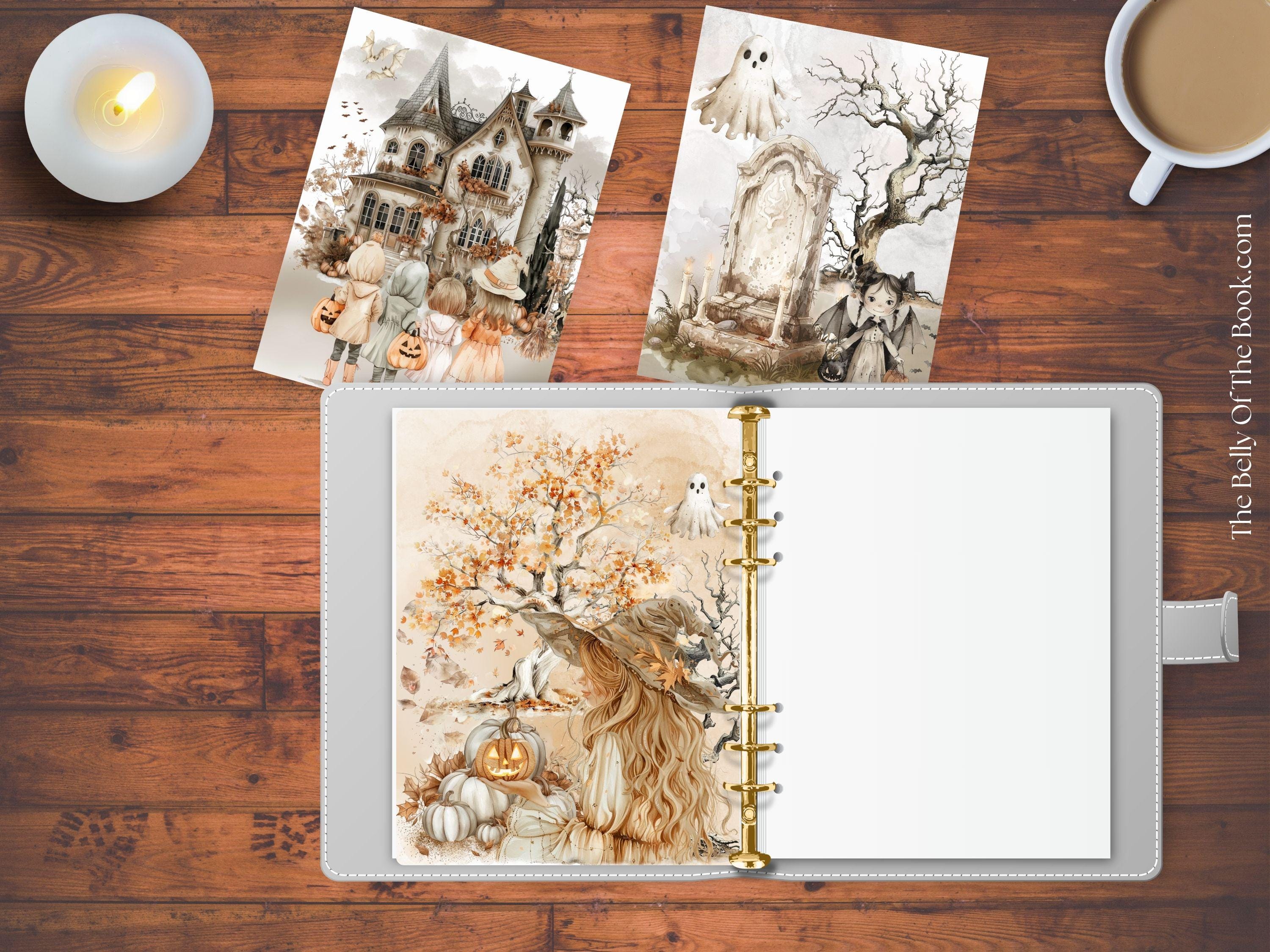 Moonlight Manor Fall Planner Dashboard Set: Cozy Autumn Inserts ...