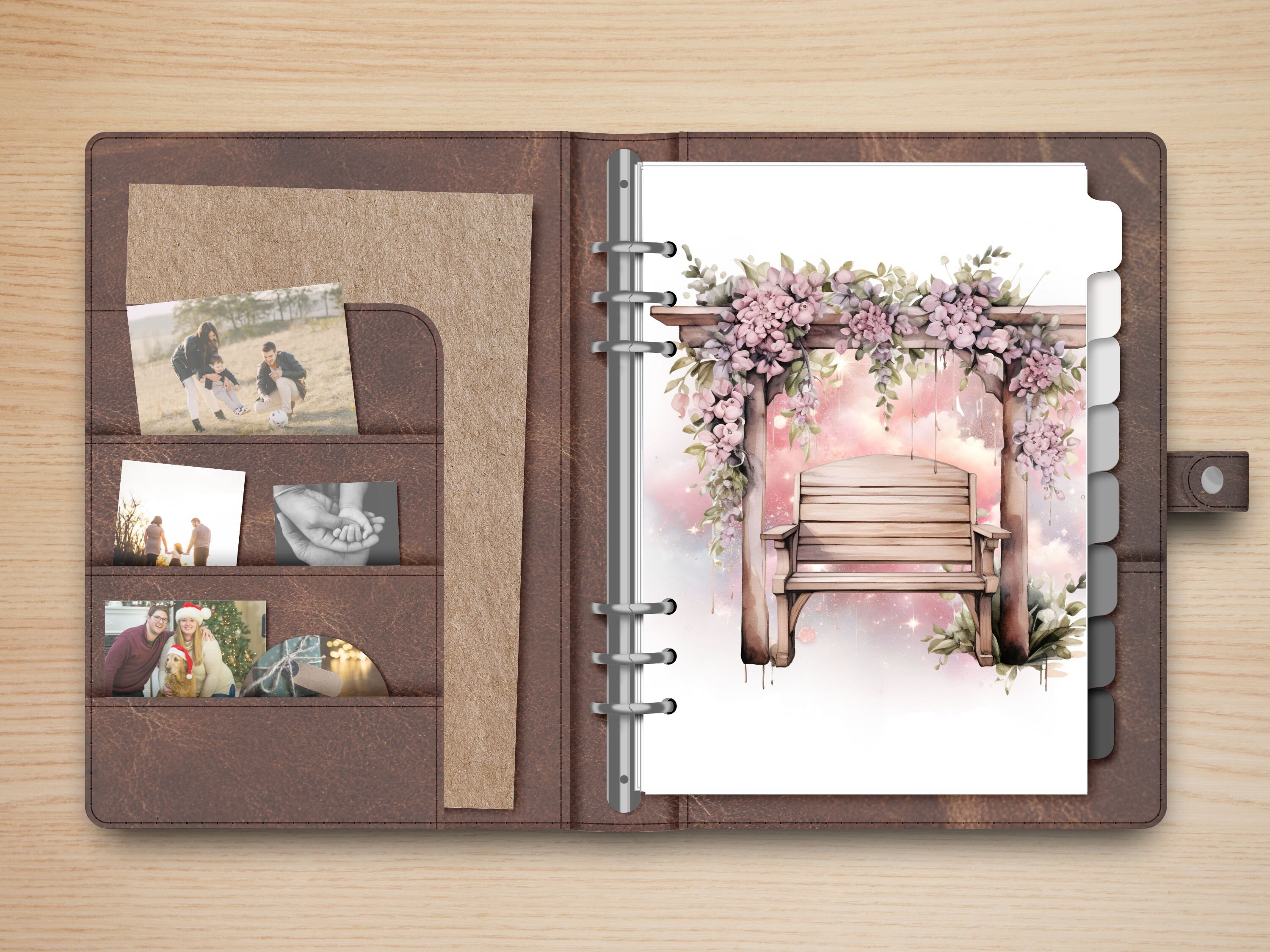 Printable Spring Flower Planner Dashboard Bundle - Multiple Sizes ...