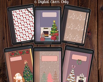 6 Digital Notebook / Journal Covers for Digital Planners or Notebooks ...