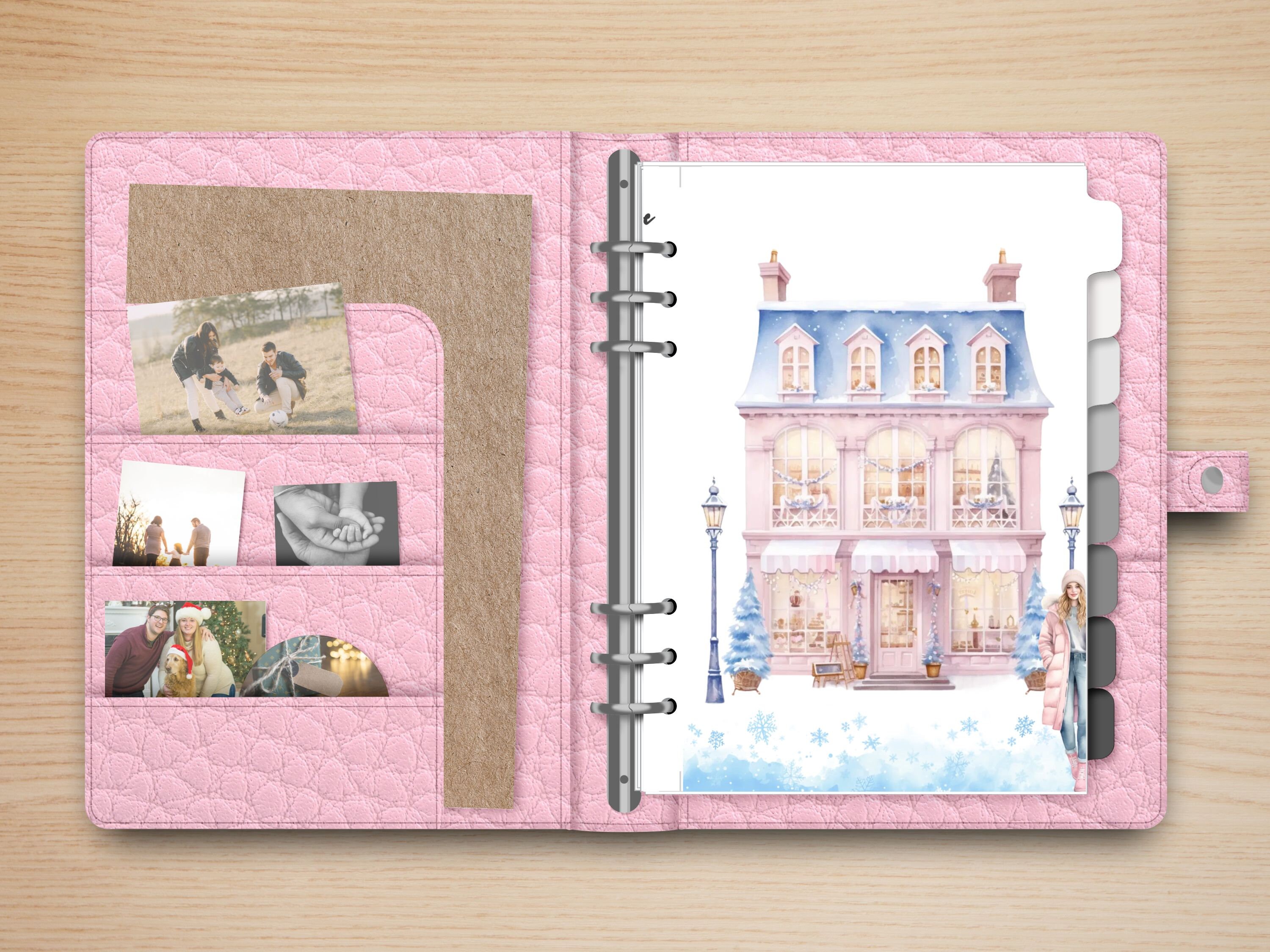 Winter Wonderland Dashboard Planner Printable Bundle - Instant Download ...