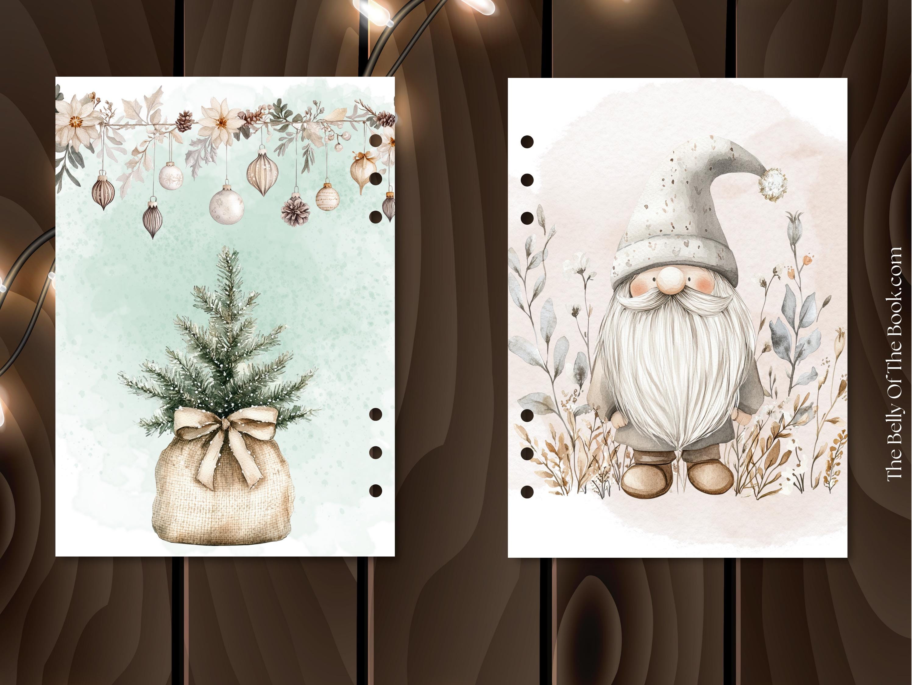 Festive Christmas Printable Bundle -available in Various Sizes - Etsy